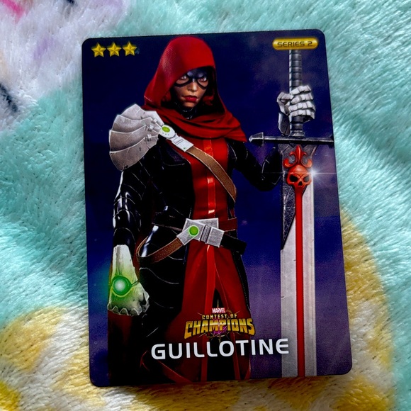 Toys | Marvel Contest Of Champions Guillotine Card | Poshmark